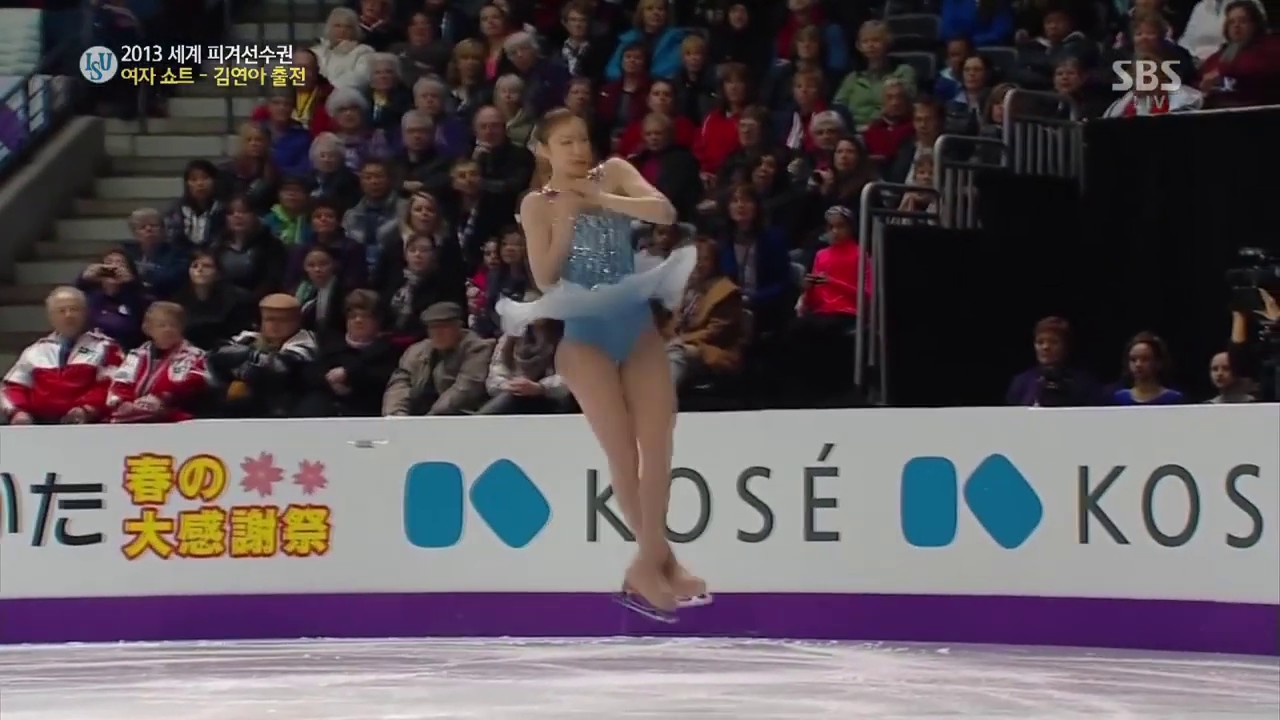 Combination Triple Lutz Triple Toe Loop Yuna Kim - YouTube