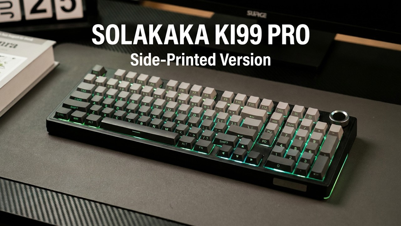 SOLAKAKA Ki99 PRO Keyboard Review - YouTube