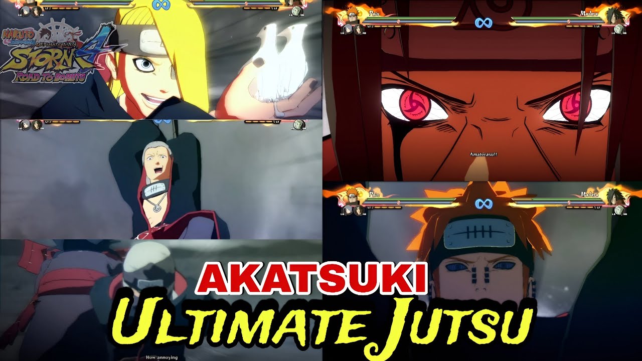 Semua Ultimate Jutsu Akatsuki & Team Ultimate Jutsu! [Naruto Shippuden ...