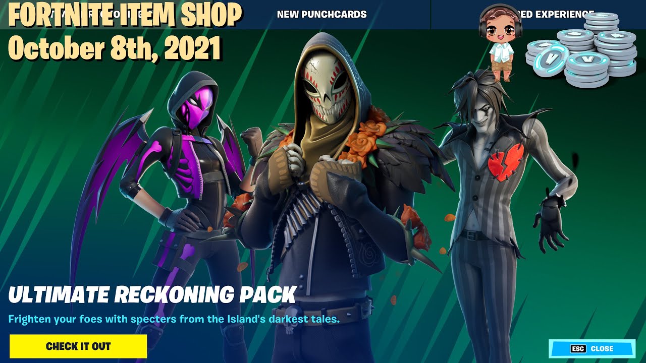 Fortnite Item Shop - Oct 8th, 2021 | Galaxy Grappler, Isabelle ...