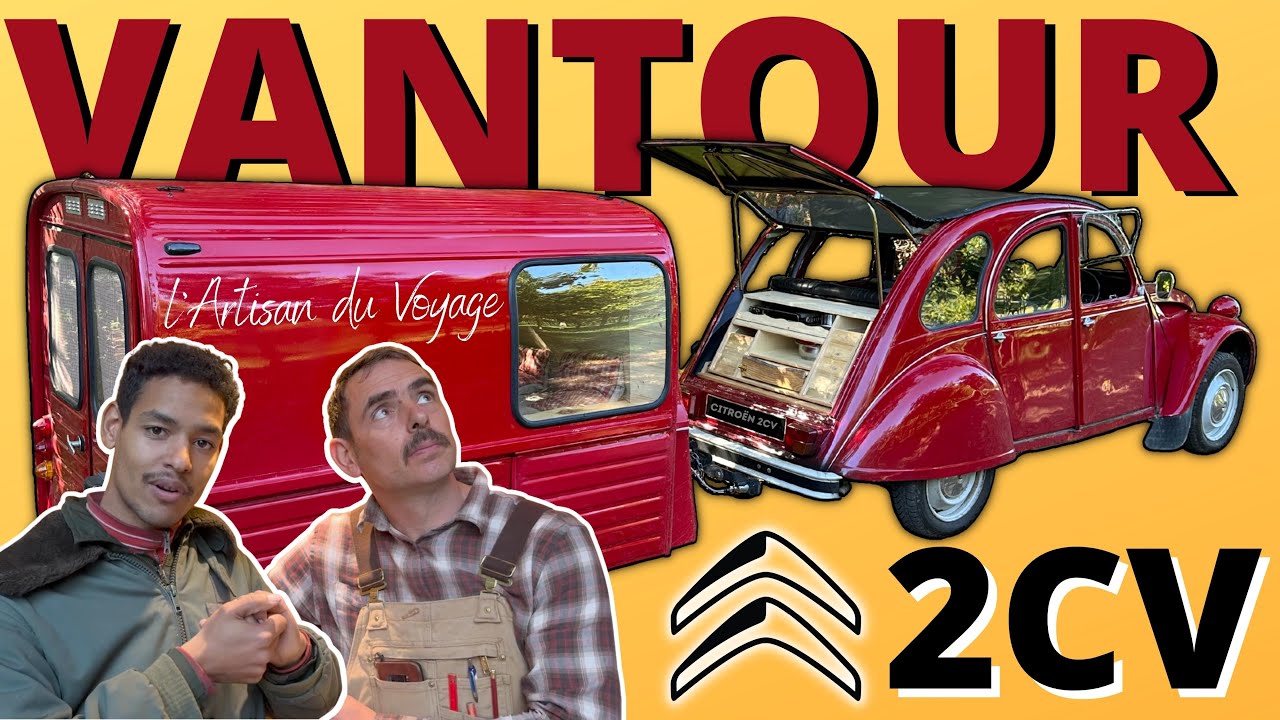 Un aménagement sur-mesure pour camper en Citroën 2CV 🚗 VANTOUR - YouTube
