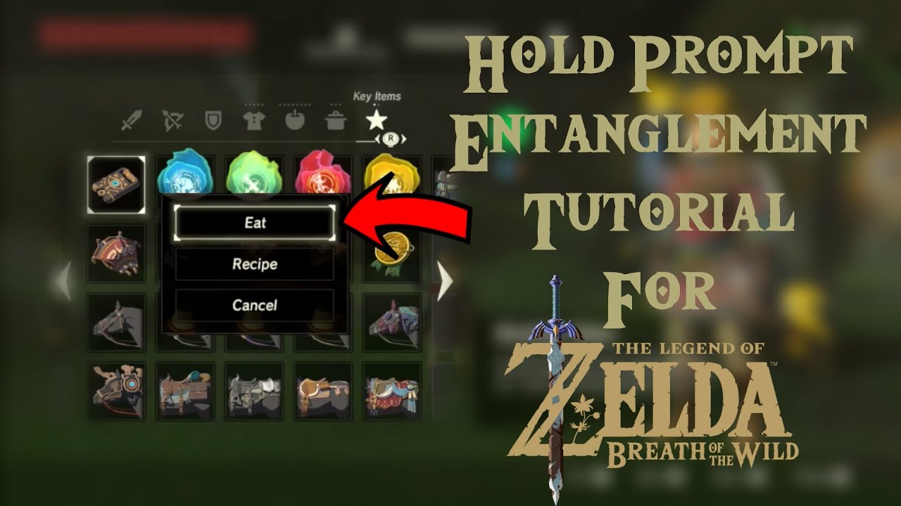 Hold Prompt Entanglement (HPE) Tutorial - Zelda: Breath of the Wild ...
