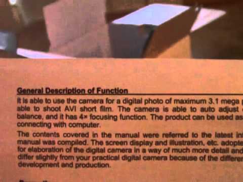 Global DV136ZB Digital Video Camera-Unboxing - YouTube