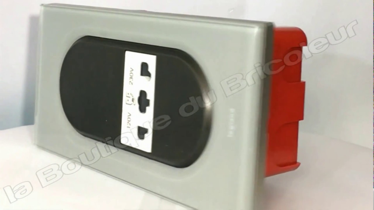 prise rasoir celiane seule ou avec base enjoliveur graphite sur la ...