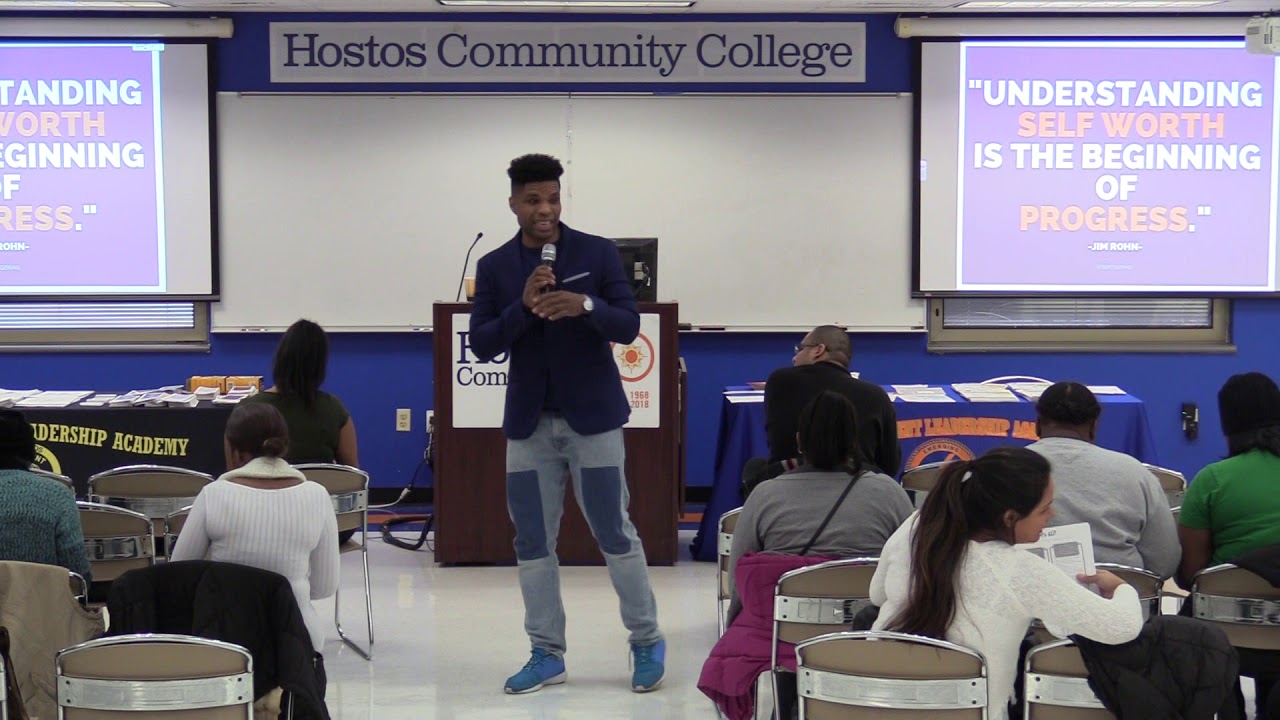 Hostos Student Leadership Academy Winter Workshops 2019-Day 3 - YouTube