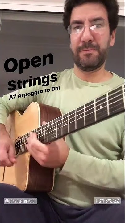 Django Reinhardt - Open Strings A7 (Solo Analysis) - YouTube