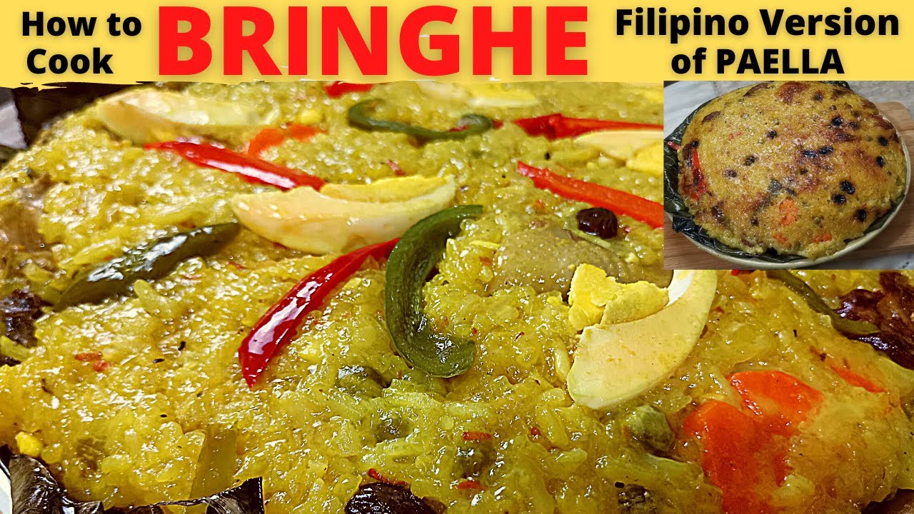 BRINGHE | Kapampangan Paella | KAPAMPANGAN Recipe | Arroz a la ...