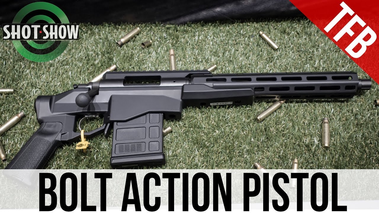 [SHOT Show 2019] Remington 700 Bolt Action Pistol - YouTube
