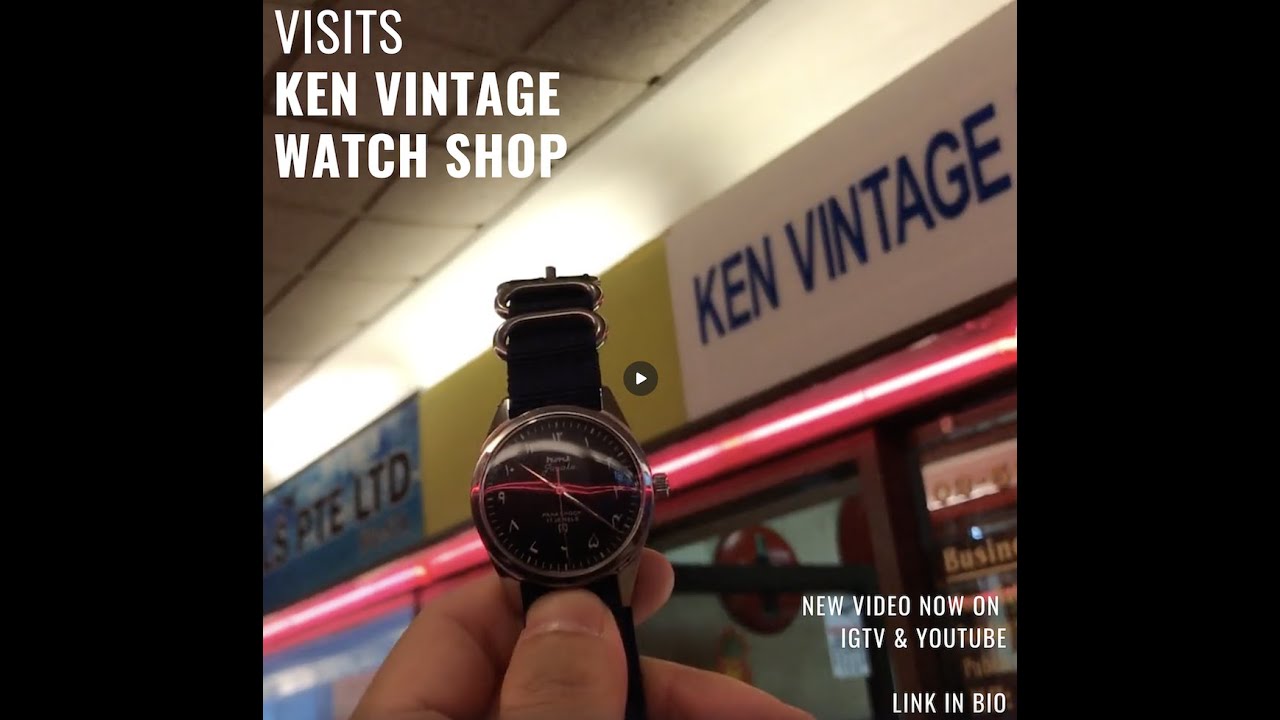 Salarywatchman Visits | Golden Landmark | Ken Vintage Watch | HMT ...