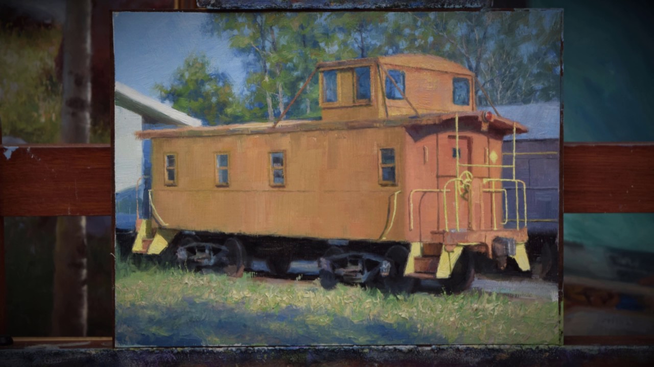 Ship It on the Frisco! Oil Painting Time Lapse - YouTube