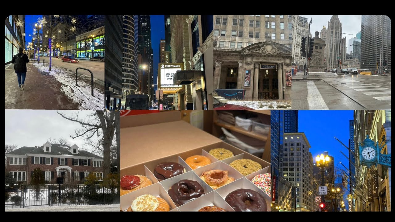 quick road trip from Michigan to Chicago / رحلة سريعه من ميشيغان الى ...