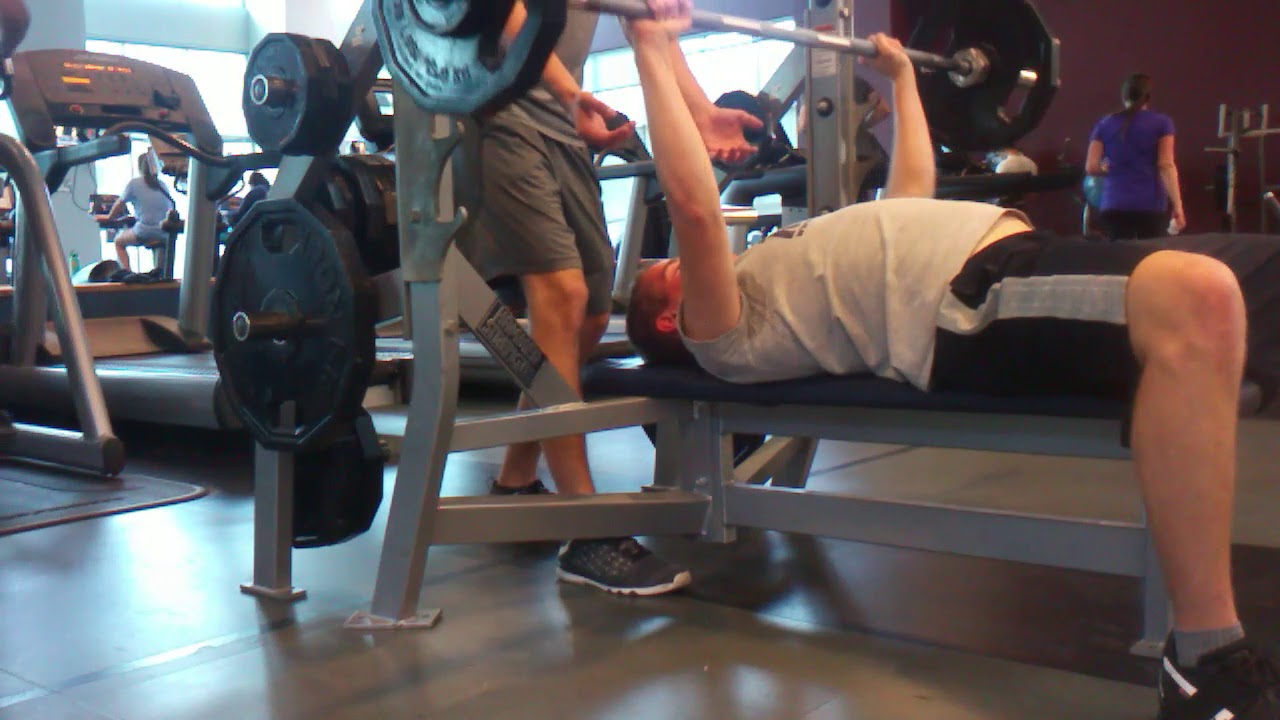 11/8/2017 Bench Press, 120 lbs, Set 3 - YouTube