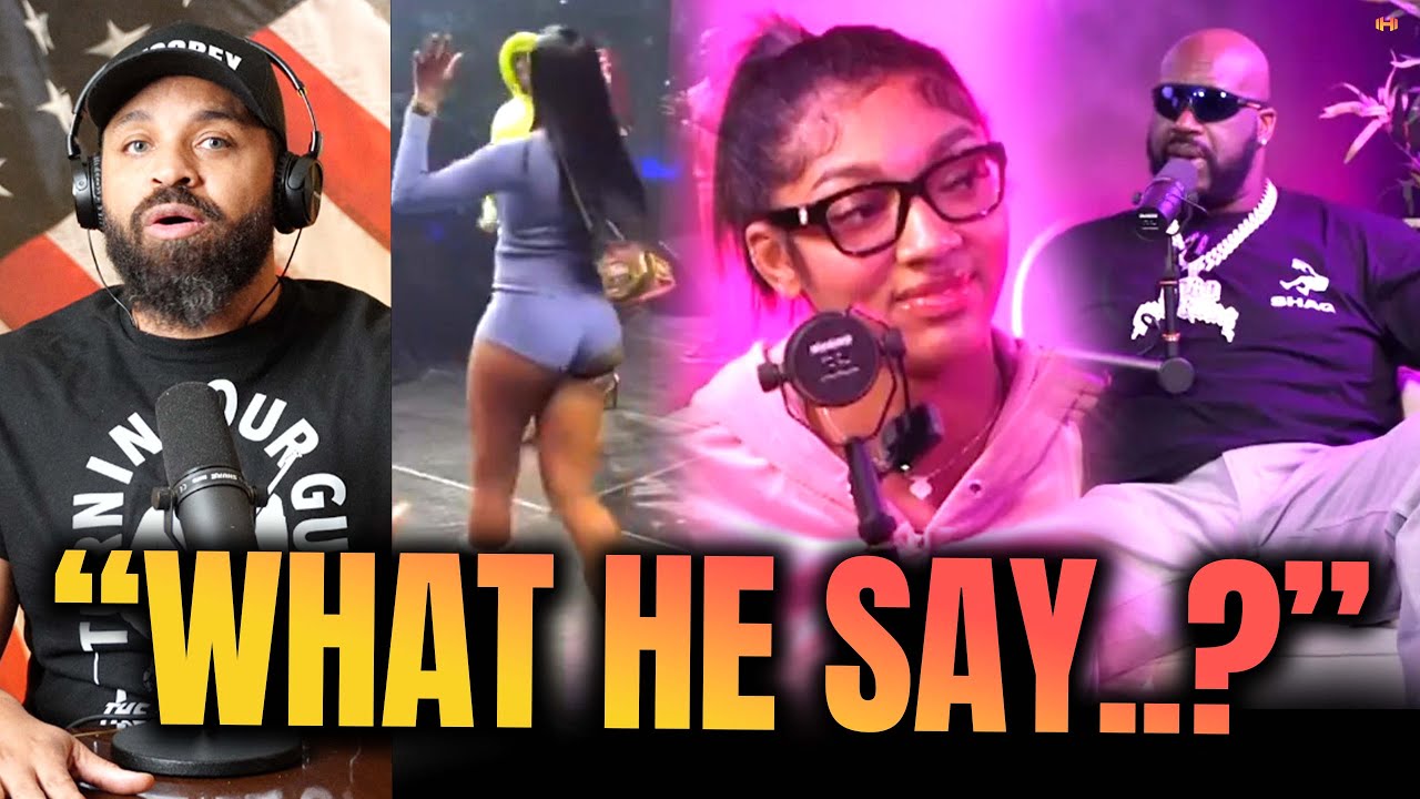 Shaq Goes on Angel Reese Podcast and Black Women Are Calling Him Creepy ...