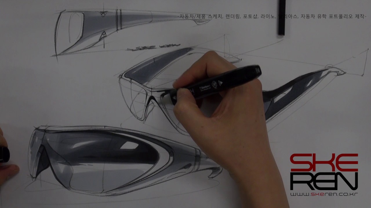 "SKEREN" Goggles Sketch & Design - YouTube