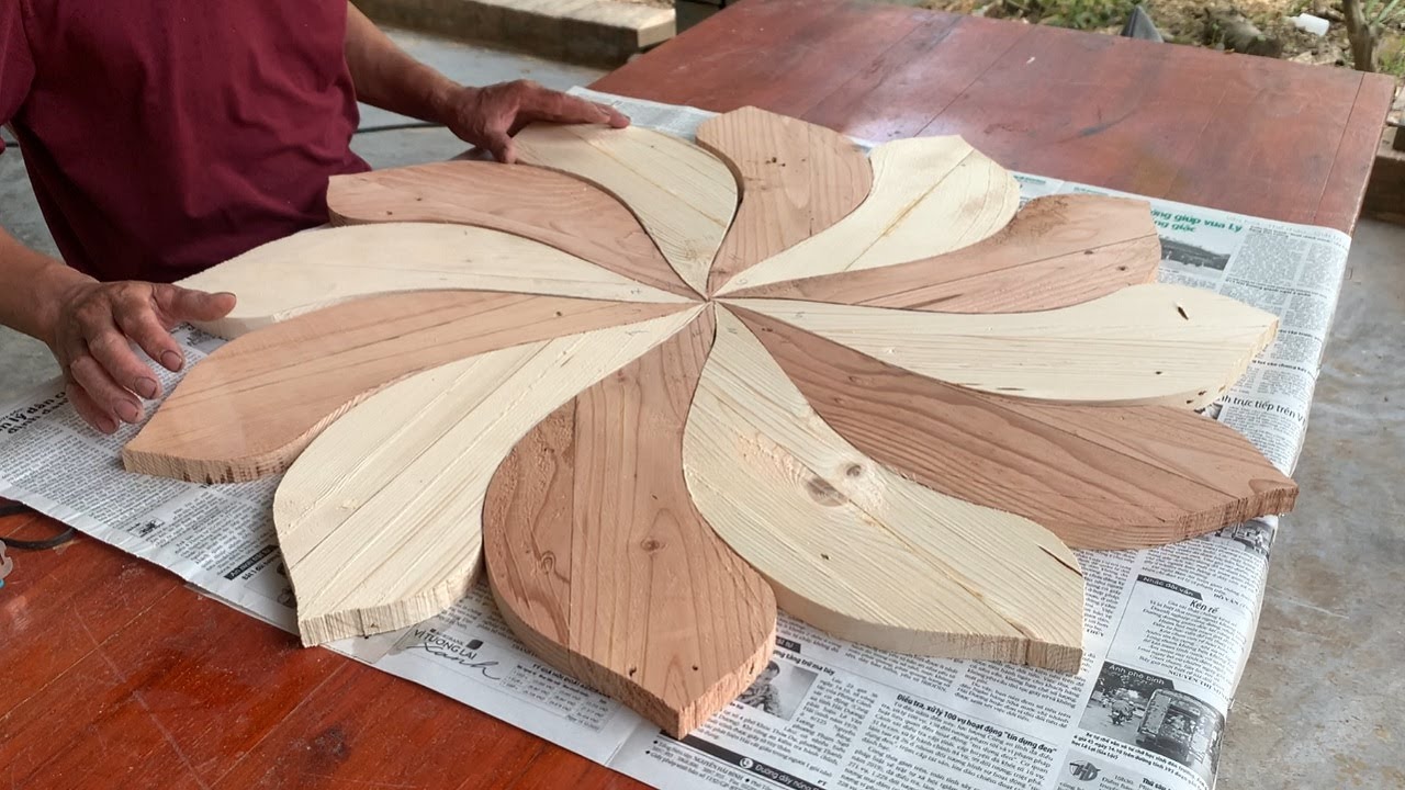 Handcrafted Woodworking Ideas With Fine Lines // A Beautiful Table That ...