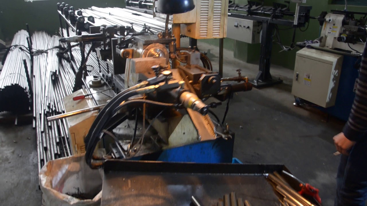 Gas Spring Cutting automotive machine www.gastac.com - YouTube
