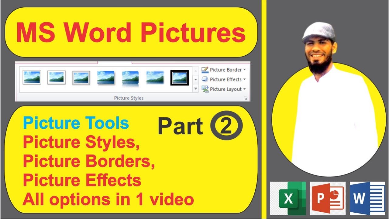 Ms Word Lecture # 26 part 2 | MS Word Picture Tools | MS Word Tutorial ...
