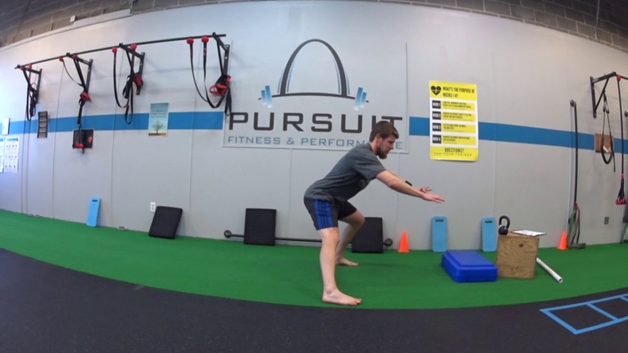 BW Lateral Squat - YouTube