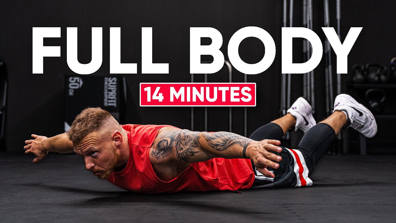 Full Body Workout with only 4 Exercises (Follow Along) - YouTube