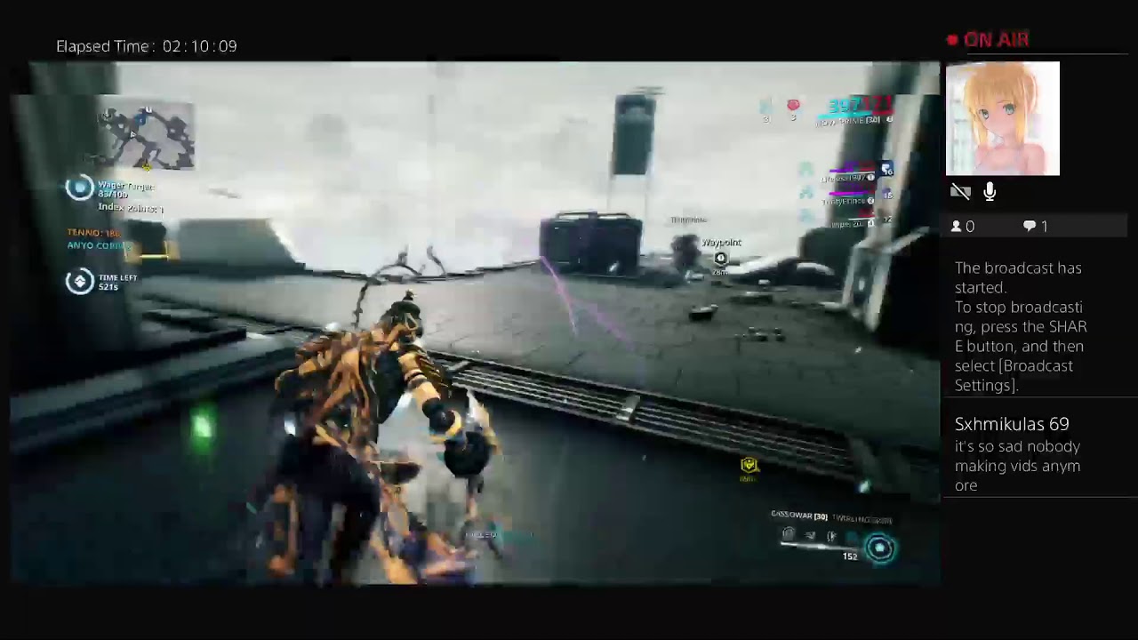 Streaming warframe kuva litch farming and rail jack stuff and Baza prime enjoy the game play ...