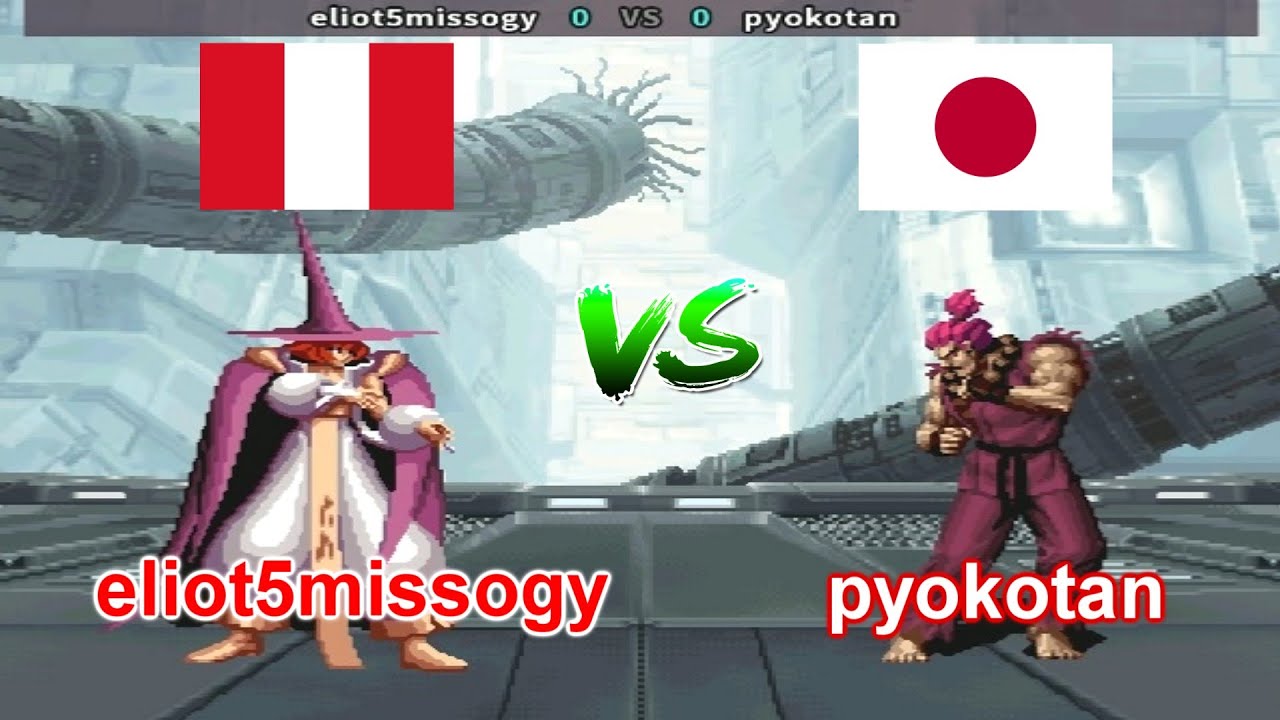SNK vs. Capcom - SVC Chaos Super Plus - eliot5missogy vs pyokotan - YouTube