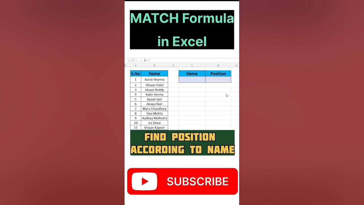 match-formula-in-excel-excel-match-function-excel-excelformula