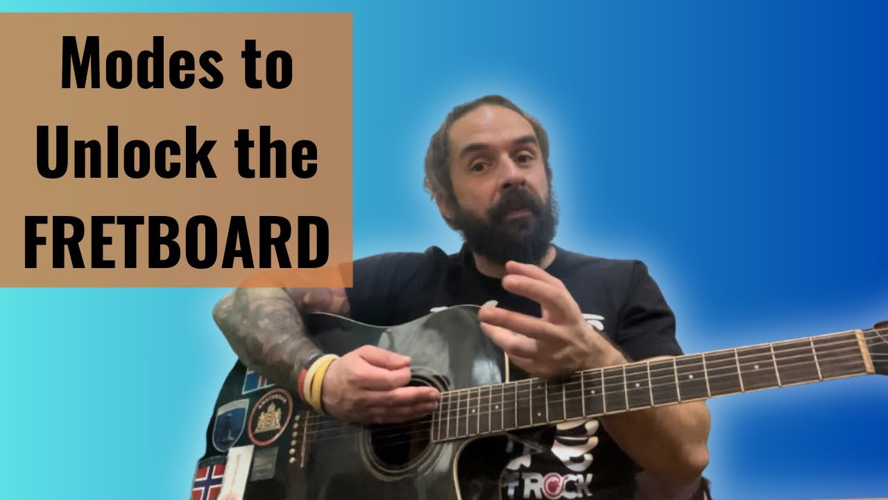 How To Use Modes To Unlock The Guitar Fretboard #guitartutorial # ...