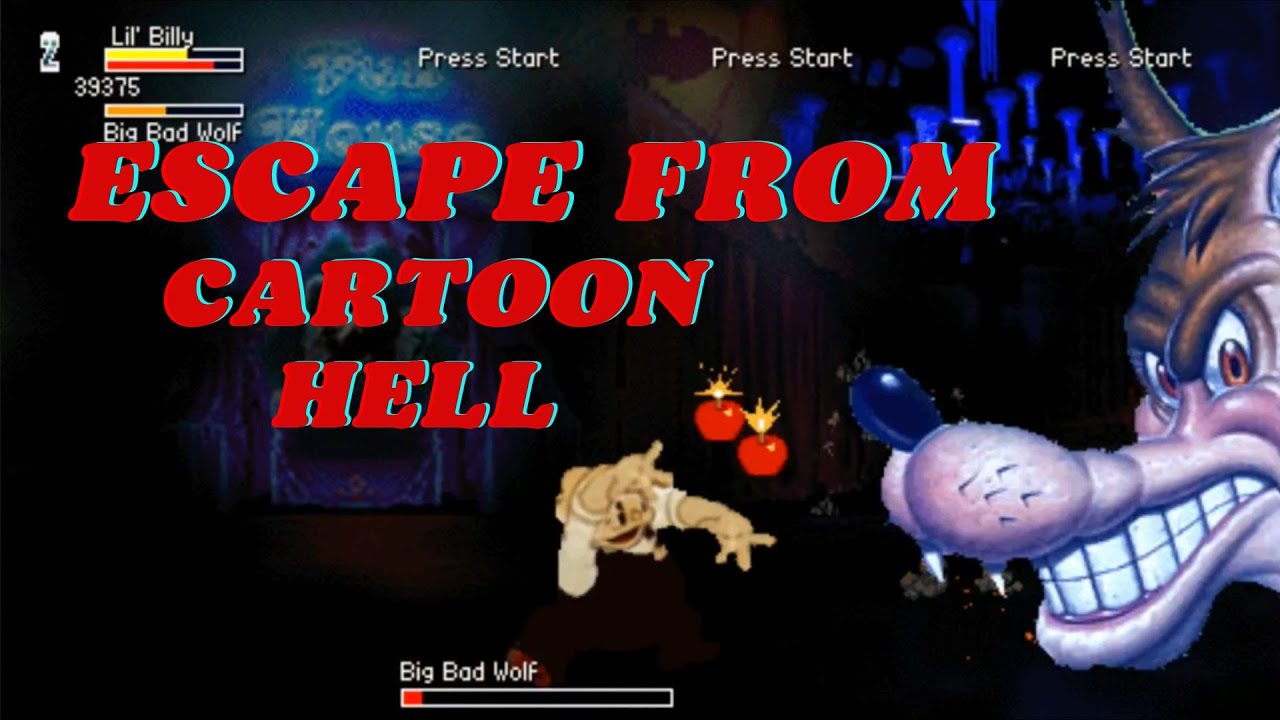 Escape From Cartoon Hell [OpenBOR] games - fãdejogos - YouTube