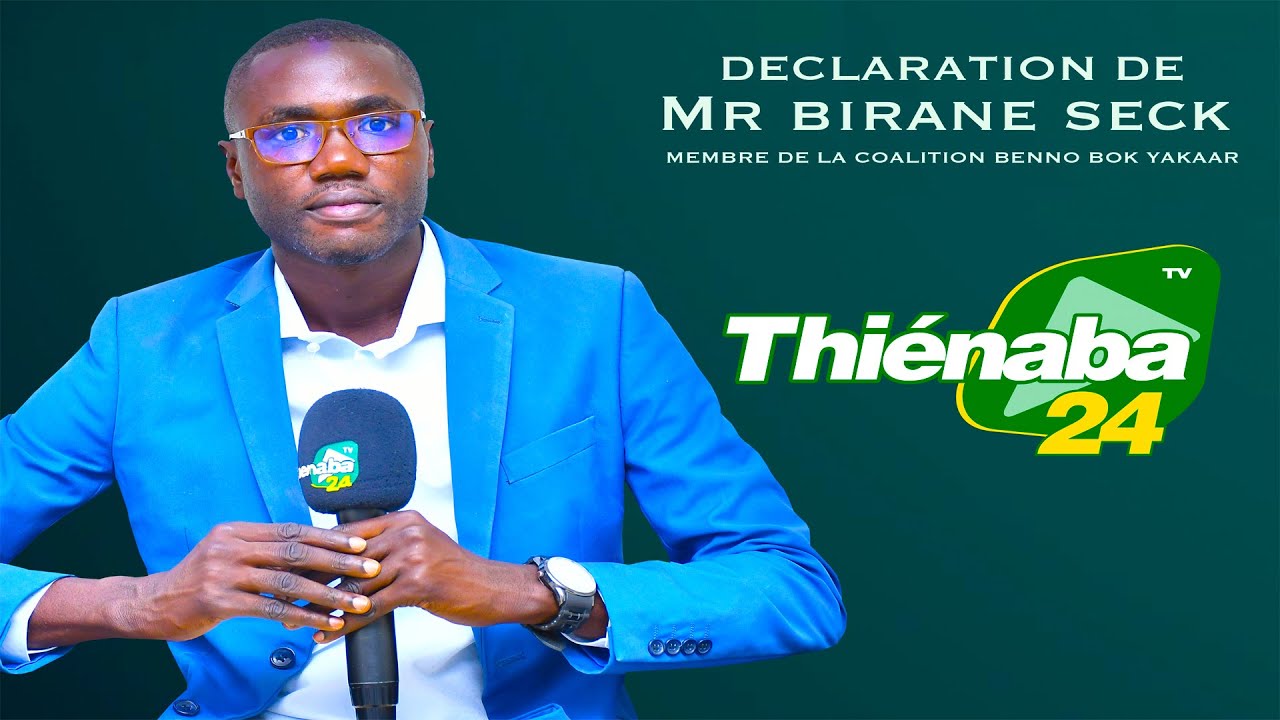 Urgent, Déclaration Mr BIRANE SECK Membre de la Coalition BENNO BOK ...