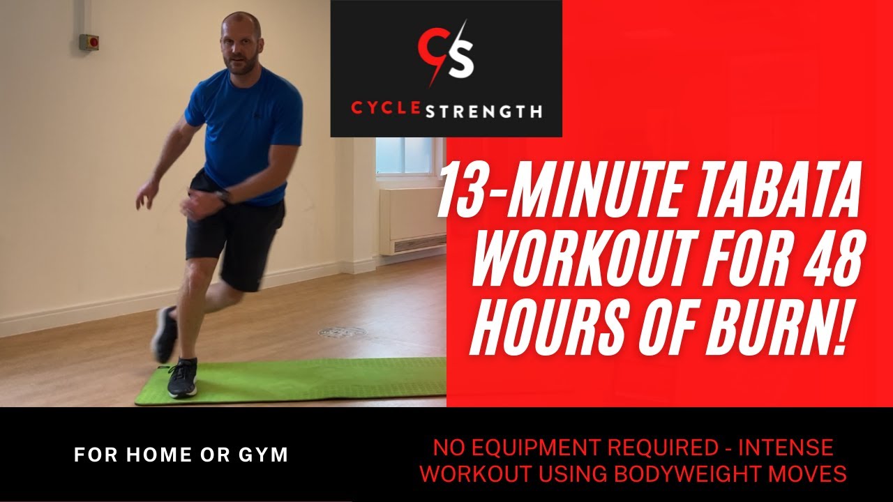 Tebata Workout - 13 Minutes of Work for 48 Hours of Afterburn! - YouTube