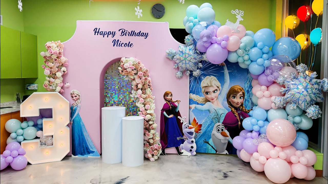 Our NEW Triumphal Arch Frame!!! | You Have To See it! | Frozen Party ...