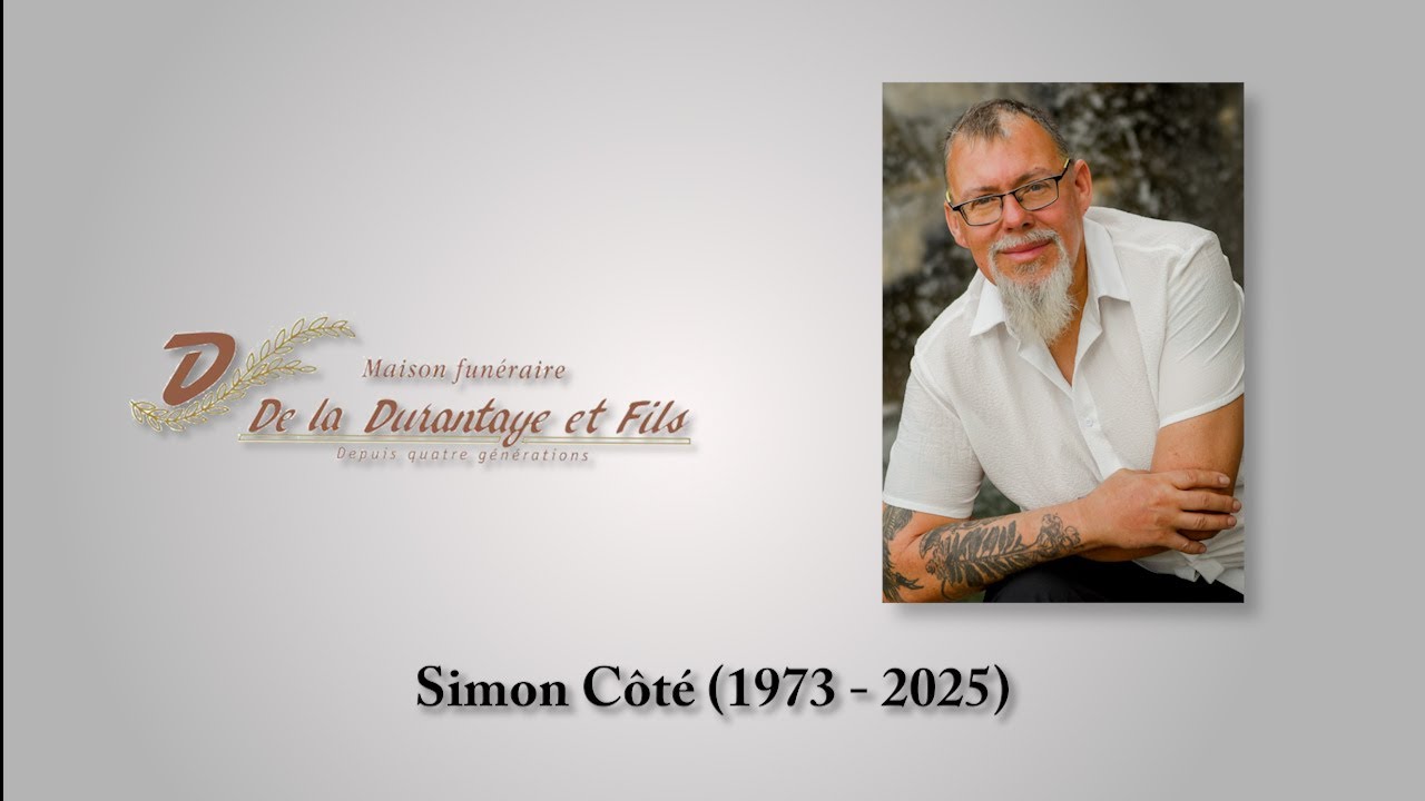 Simon Côté (1973 - 2025) - YouTube