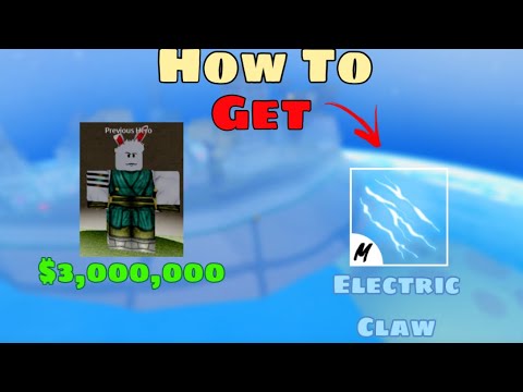 HOW TO GET ELECTRIC CLAW/ELECTRO V2 | Blox Fruits - YouTube