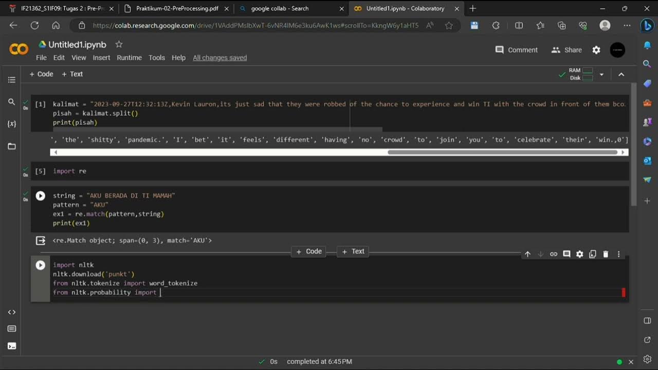 pre processing data dengan python , menggunakan data set dari video sebelumnya - YouTube