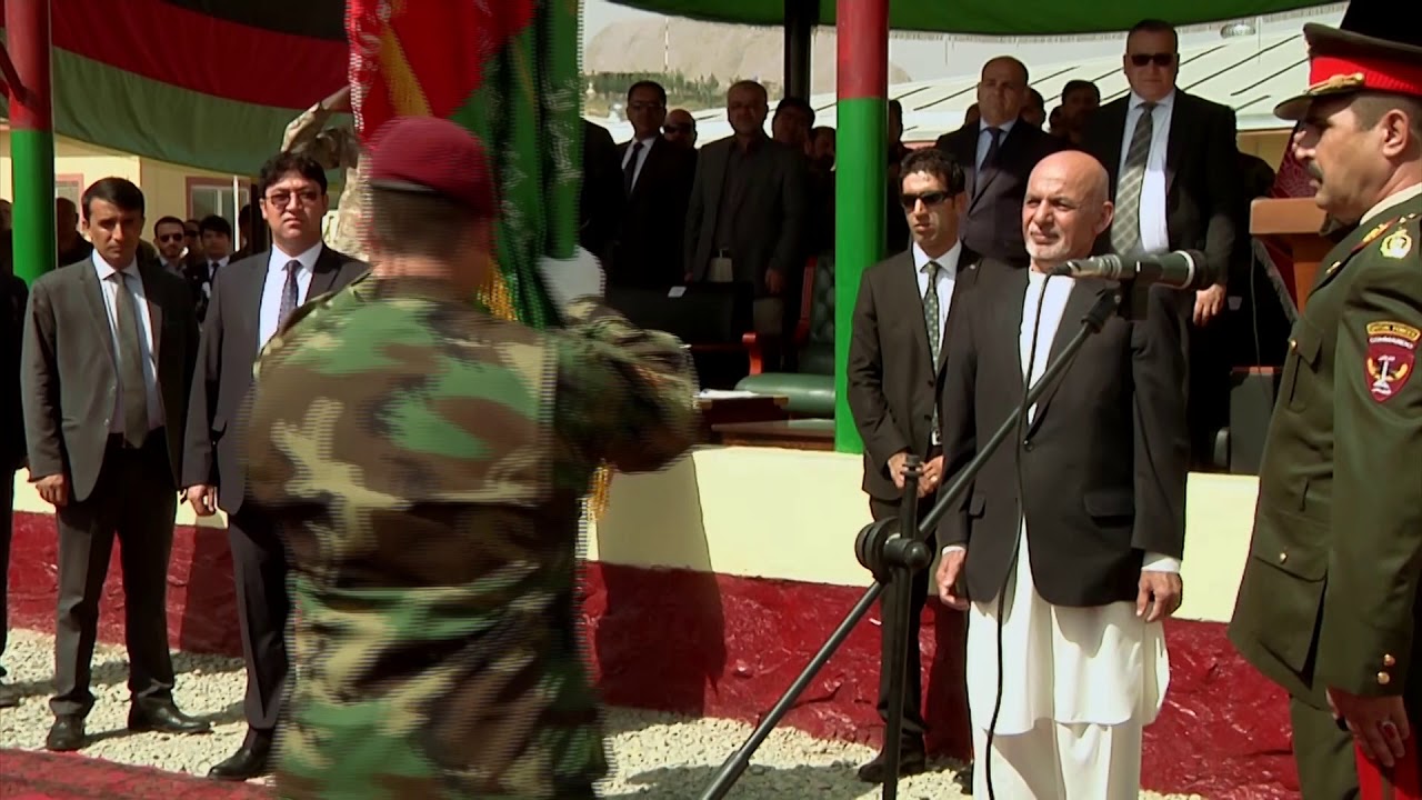 Afghanistan, ANASOC Corp's Ceremony, B-roll - YouTube