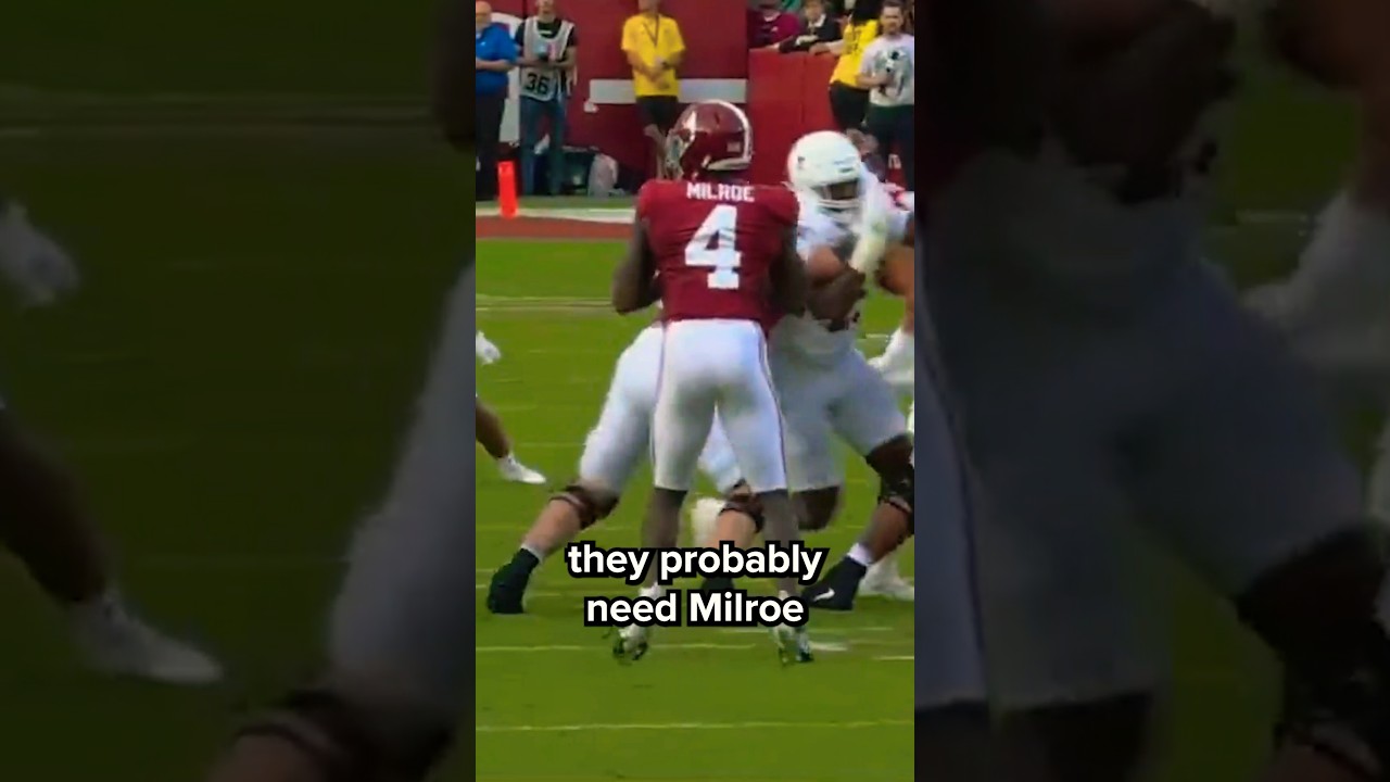 Can Michigan’s defense stop Alabama’s Jalen Milroe in the #RoseBowl? # ...