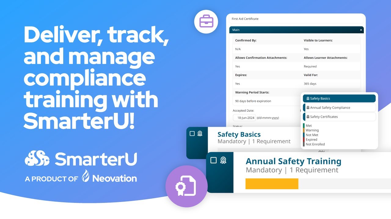 Compliance Training: The Admin Experience – SmarterU LMS in Action ...