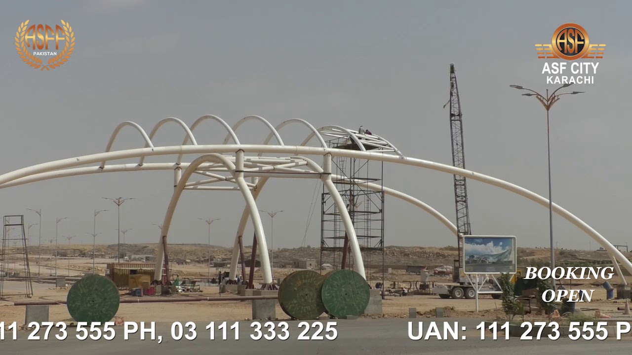 ASF CITY MAIN GATE INSTALLATION UPDATED REPORT 5, JUNE 2020 - YouTube