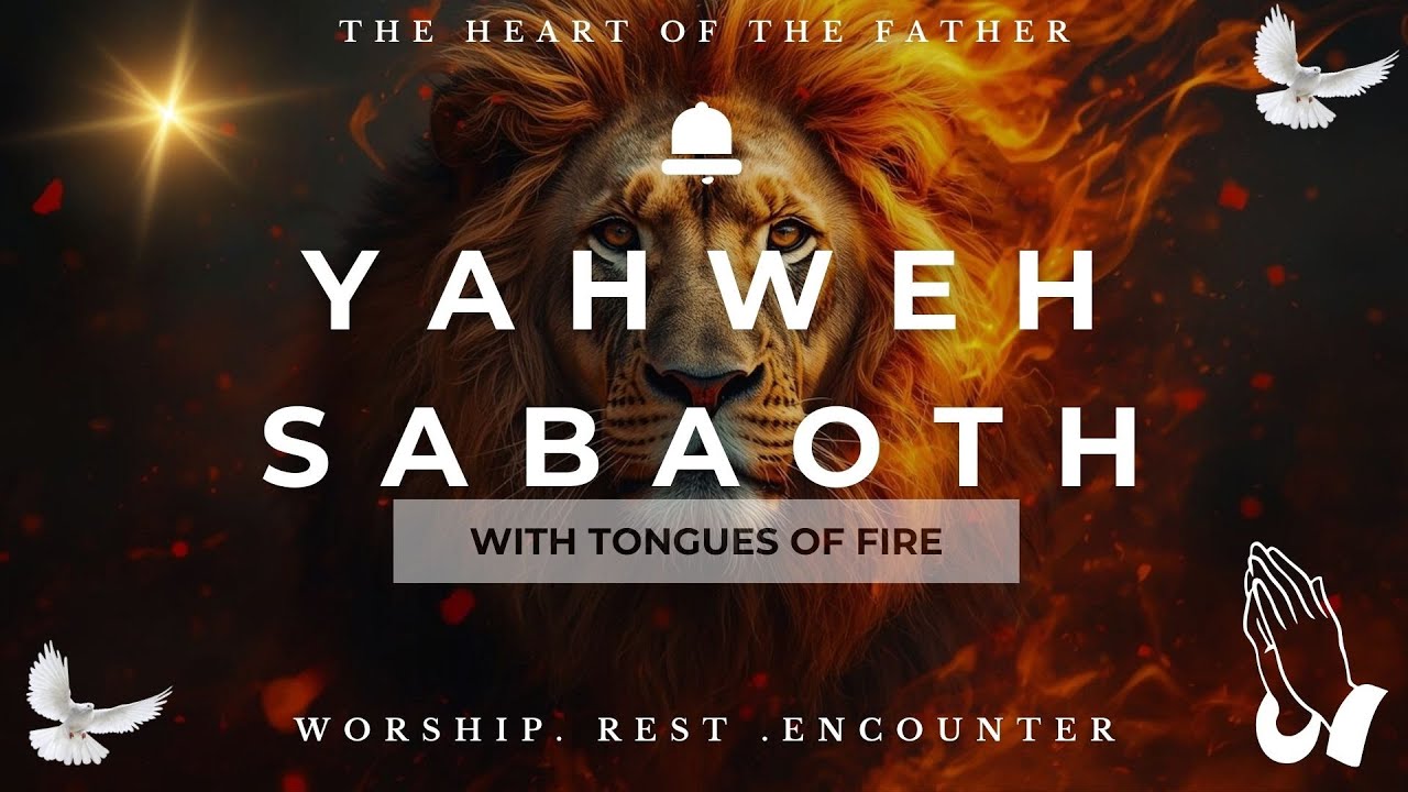 YAHWEH SABAOTH TONGUES OF FIRE | Prophetic Instrumental | Warfare ...