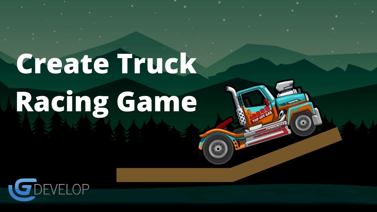 How to make Truck Racing Game in Gdevelop | Physics Engine GDevelop ...