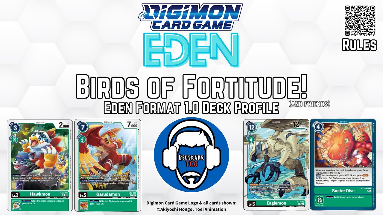 Birds of Fortitude (and Friends) - Digimon Card Game EDEN Format Deck ...