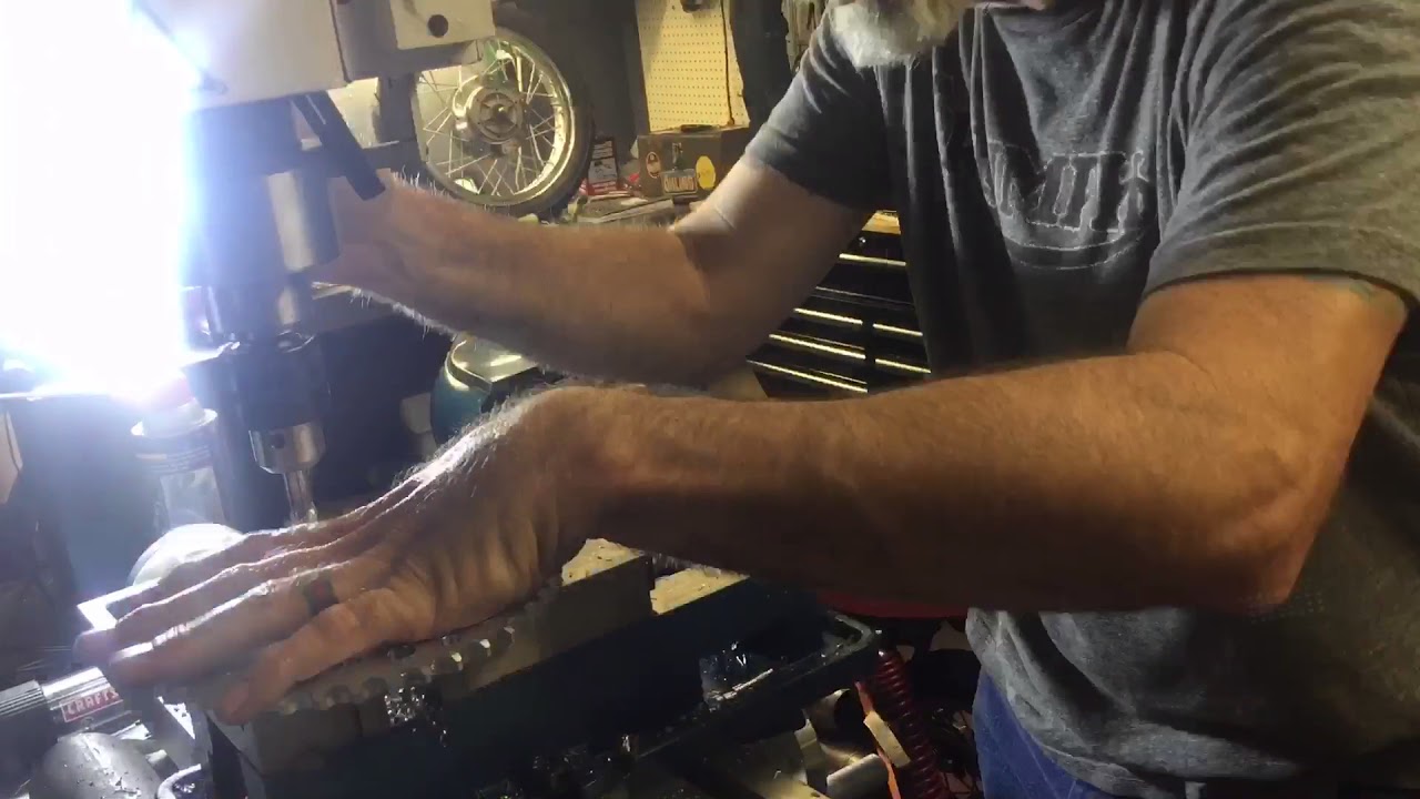 Speed Holes in a Motorcycle Sprocket - YouTube