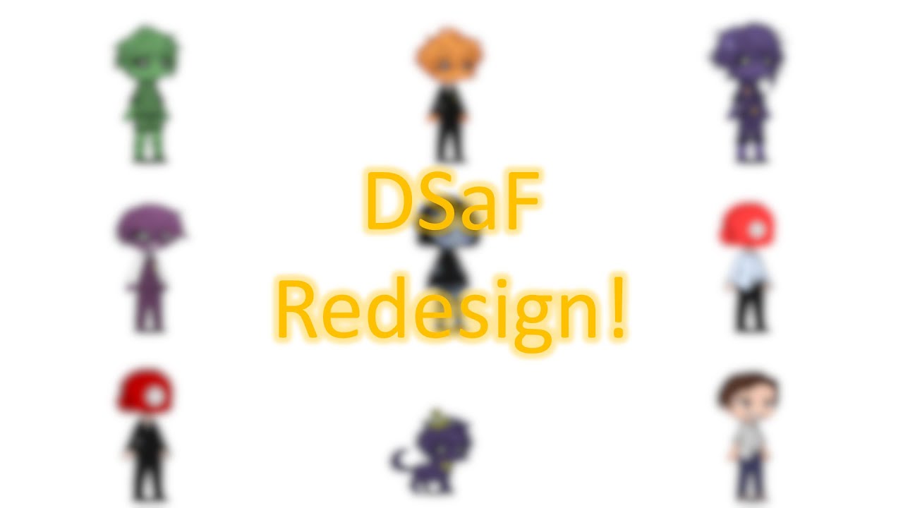 Redesign of my DSaF characters - YouTube