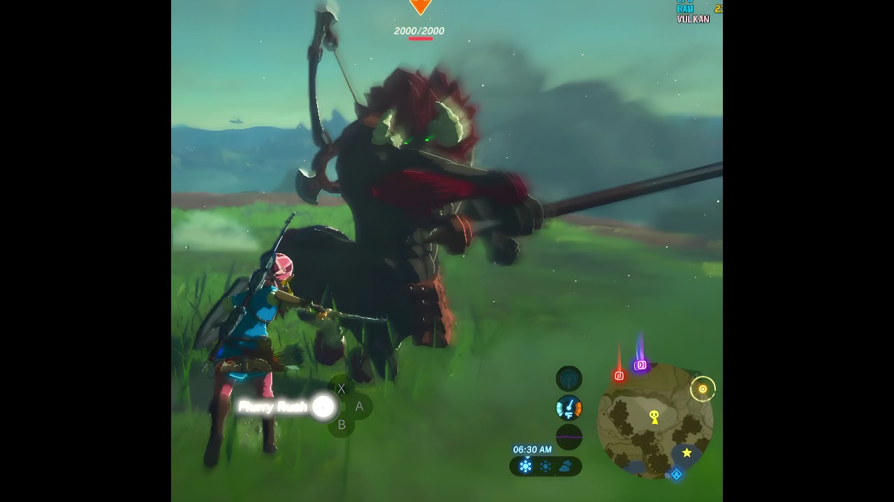 Fighting and Defeating Lynel With Everything I Got In Breath Of The ...