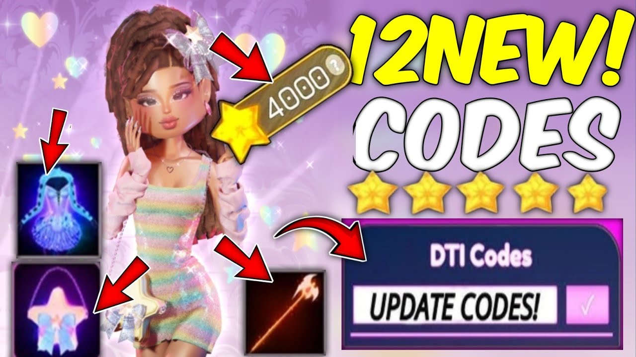 ⚠️ NEW!CODES⚠️ ALL WORKING DTI CODES FOR DRESS TO IMPRESS 2024 - ROBLOX ...