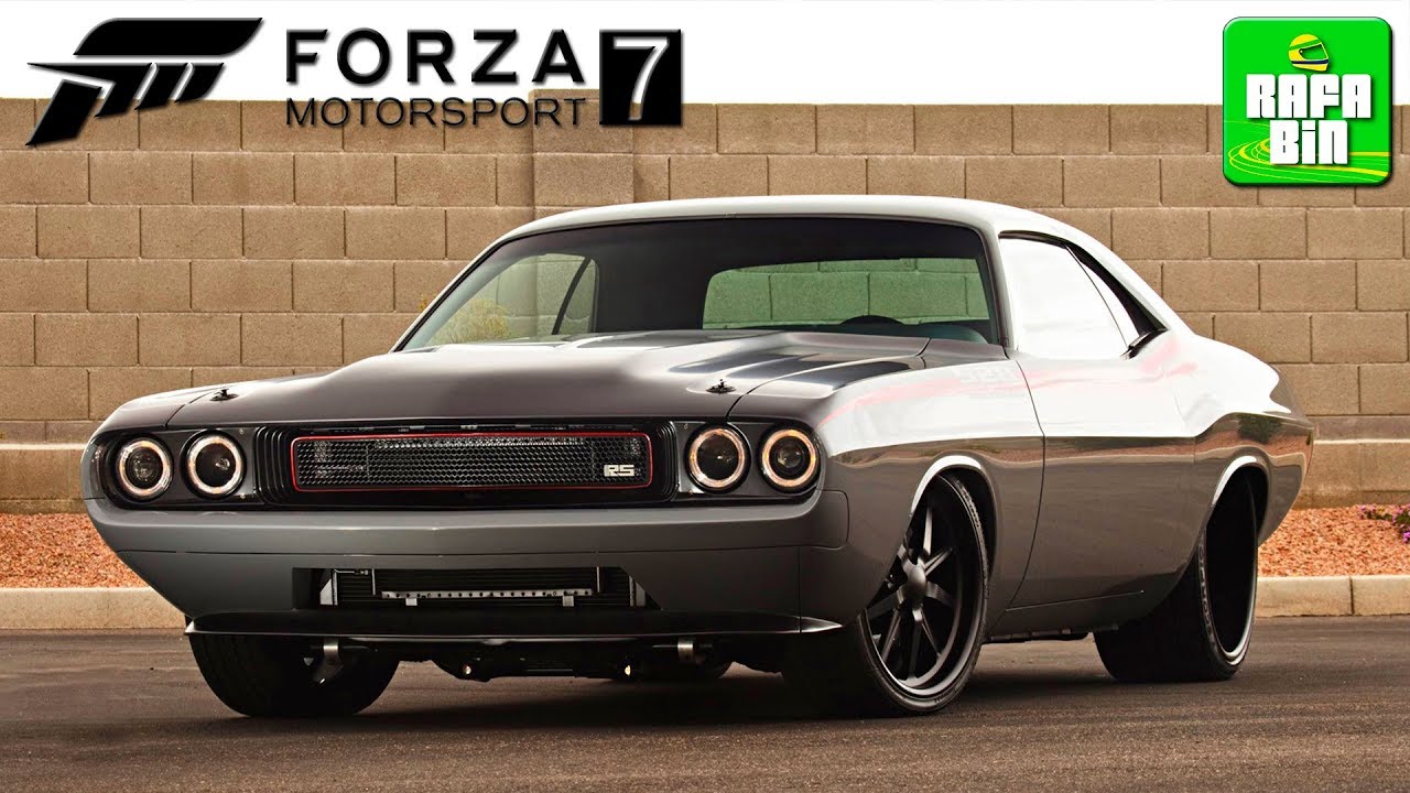 FORZA MOTORSPORT 7 MUSCLE CARS - DODGE CHALLENGER - YouTube