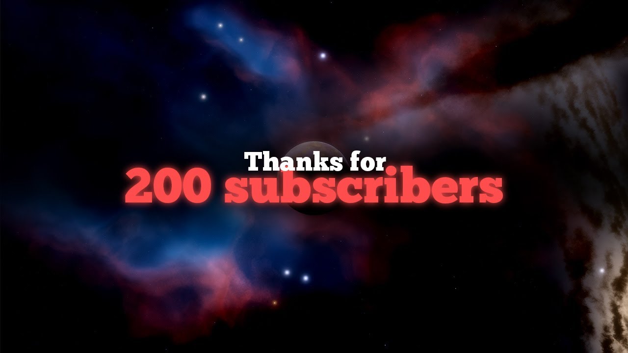 200 Subscribers! - YouTube