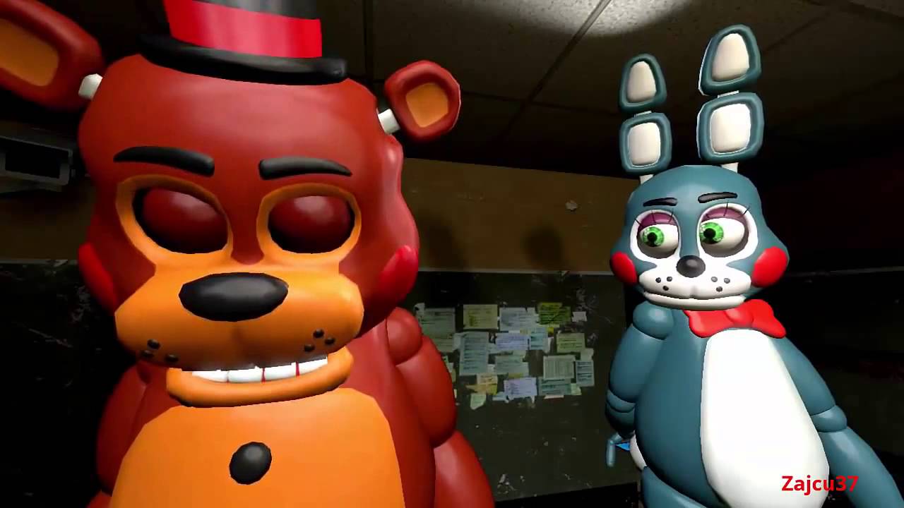 SFM FNAF Bonnie flirty chica Five nights at freddy's 3 animation FNAF ...