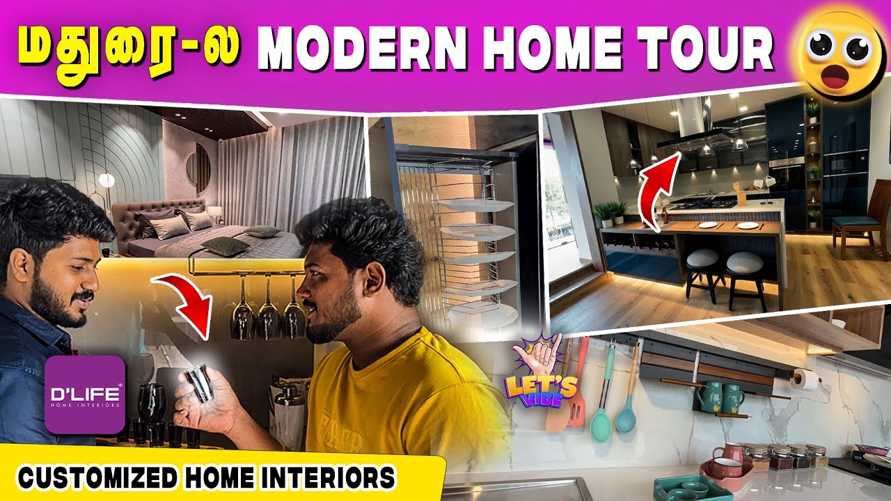வீட்டுக்கு இதுதான் Trending Interior Design‼️ DLife Home Interiors ...