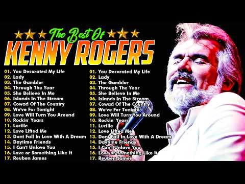 Kenny Rogers Greatest Hits Mix Full Album 🌵She Believes In Me🔥The Best Of Country Songs Of All Time